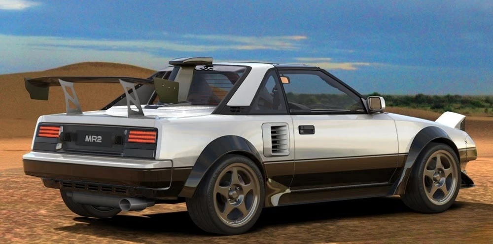 Toyota MR2 SC AW11 Time Attack v1.0 - Assetto Corsa